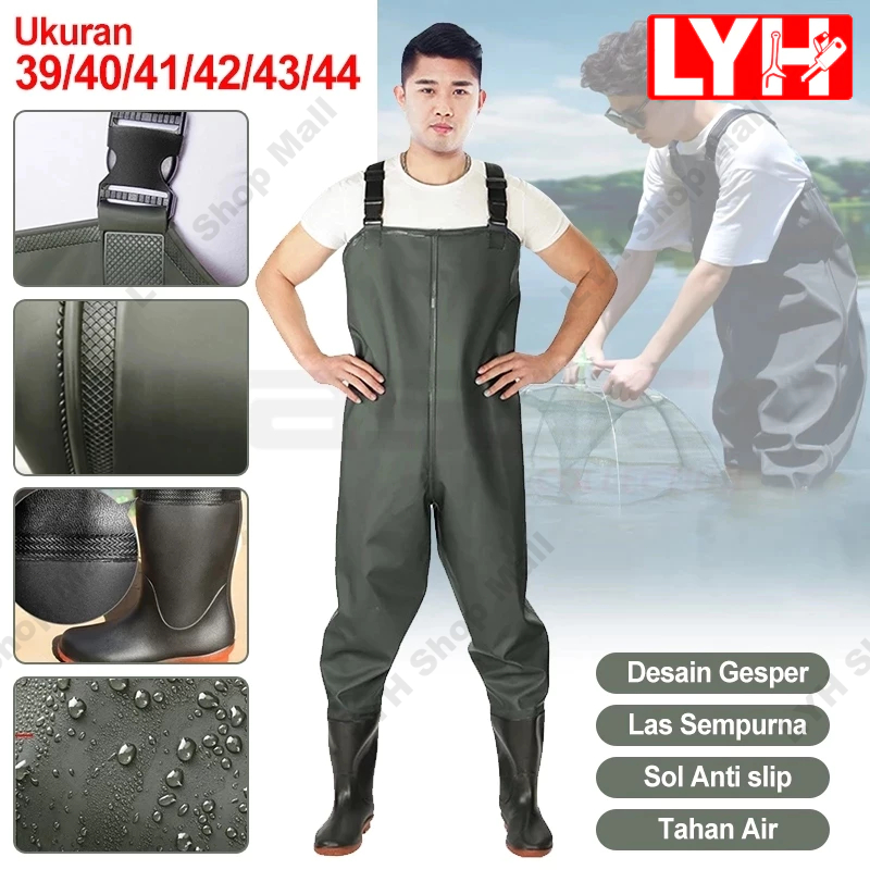 Jual Celana Wader Mancing Celana Pancing Waterproof Celana Wader ...