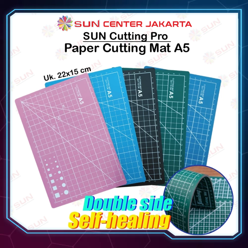 Jual Alas Potong Kertas (Cutting Mat) Uk. A3, A4, A5 Bahan PVC, Double ...