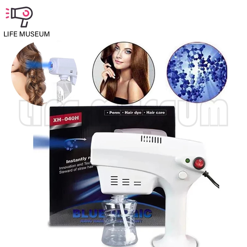 Jual Hair Care Nano Spray Steam Gun Nano Spray Machine Portable Blue ...