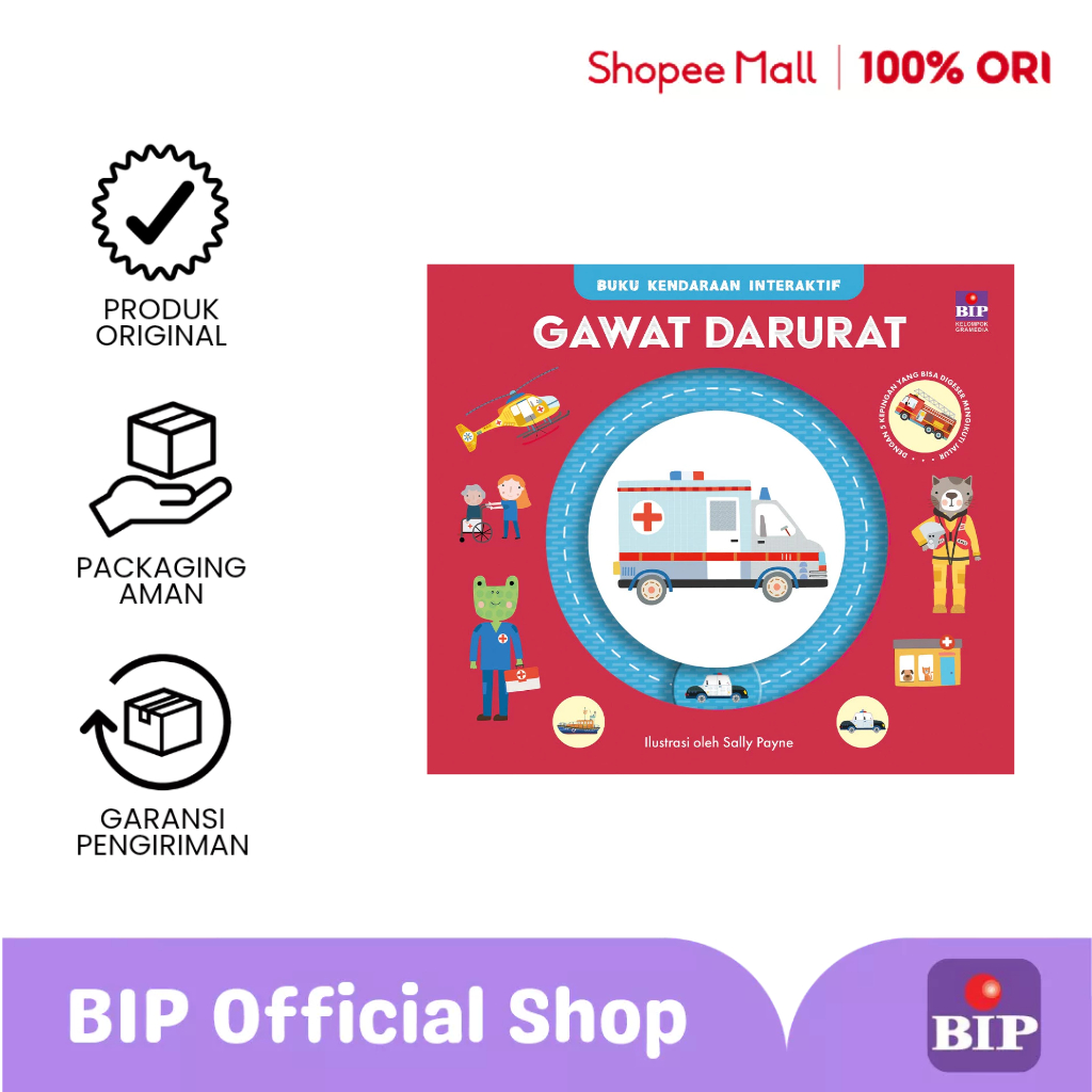 Jual BIP - Buku Kendaraan Interaktif: Gawat Darurat | Shopee Indonesia