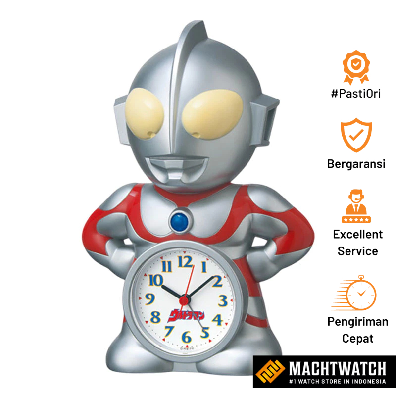 Jual Seiko Alarm Clock JF336A Ultraman Talking Alarm | Shopee Indonesia