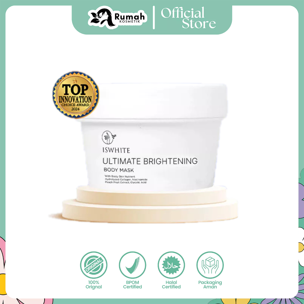 Jual ISWHITE Ultimate Body Mask with Hydrolyzed Collagen | Shopee Indonesia