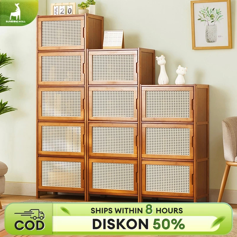 Jual Rak Buku Kayu Buku Minimalis Lemari Penyimpanan Lemari Kantor ...