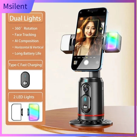 Jual Gimbal Stabilizer Kamera HOTUPUPIN AI Auto Face Tracking Gimbal ...