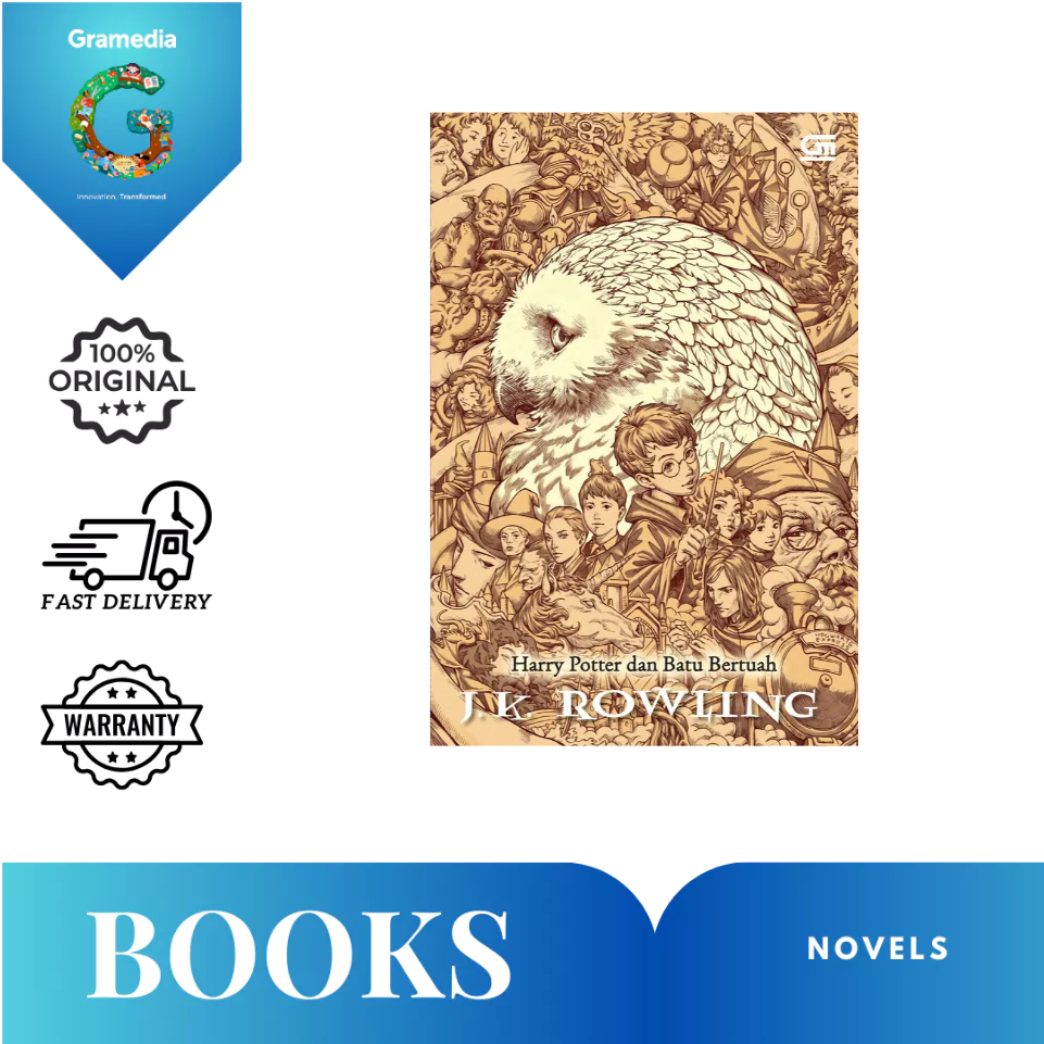 Jual Gramedia World BSD- Buku Anak Harry Potter Dan Batu Bertuahh ...