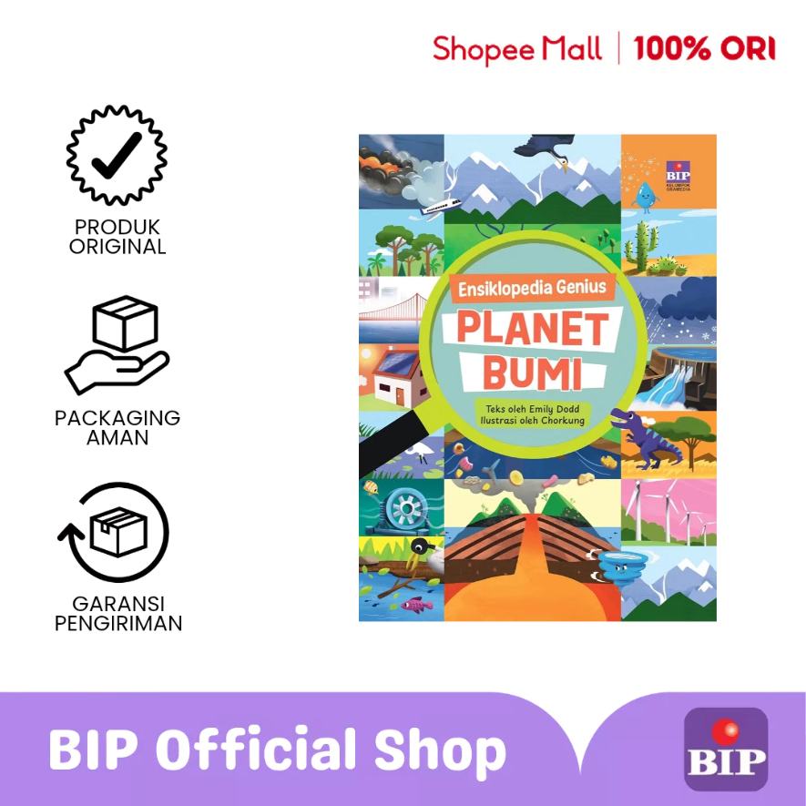 Jual BIP - Ensiklopedia Genius - Planet Bumi | Shopee Indonesia