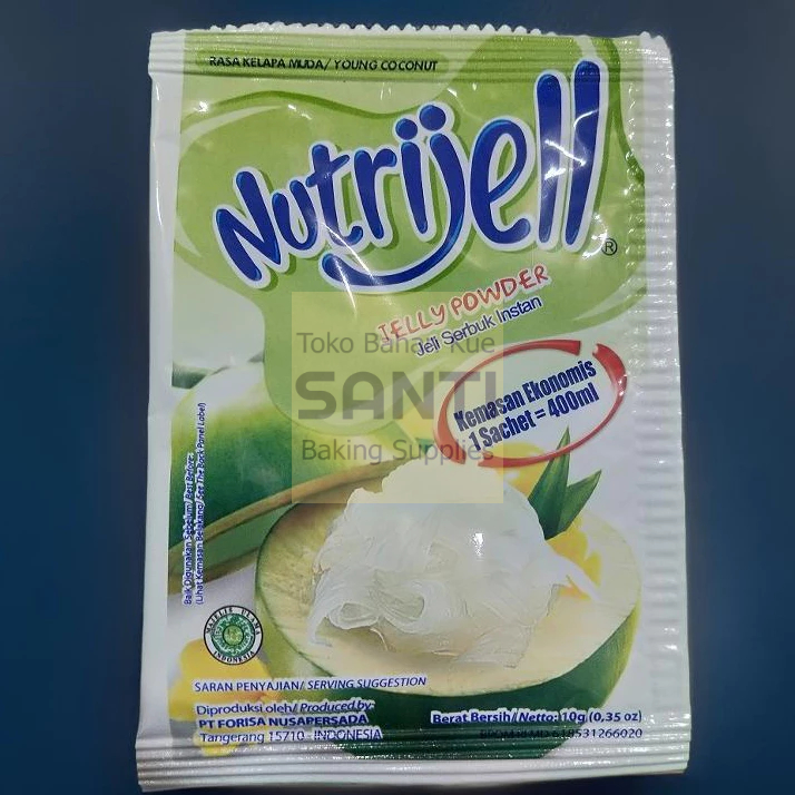 Jual Nutrijell | Agar Agar Kelapa Muda ECO | 10 Gram | Shopee Indonesia