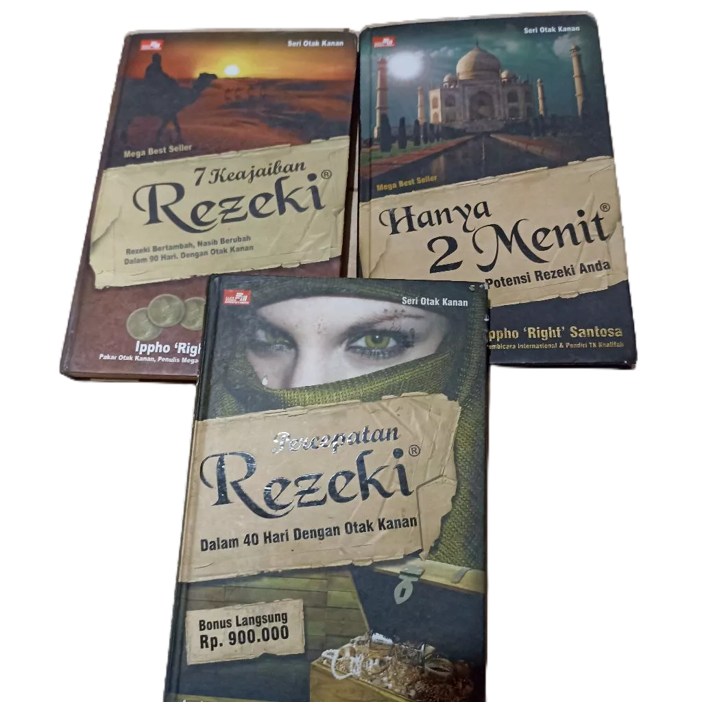 Jual buku motivasi 7 keajaiban rezeki seri otak kanan hard cover ippho santosa | Shopee Indonesia