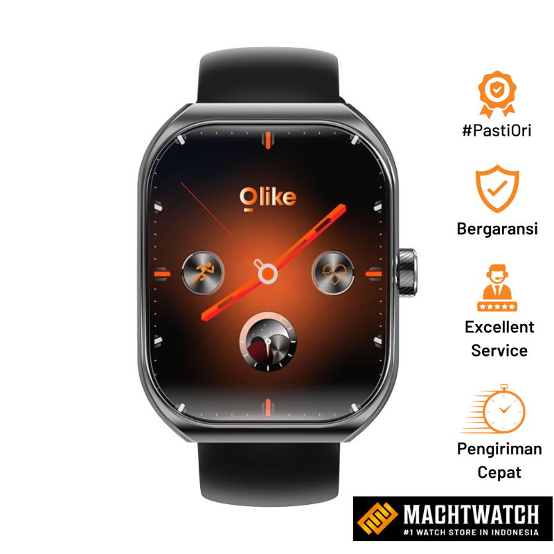 Jual Jam Tangan Pria Olike Lumi R1 Bluetooth Calling IP68 Smartwatch ...