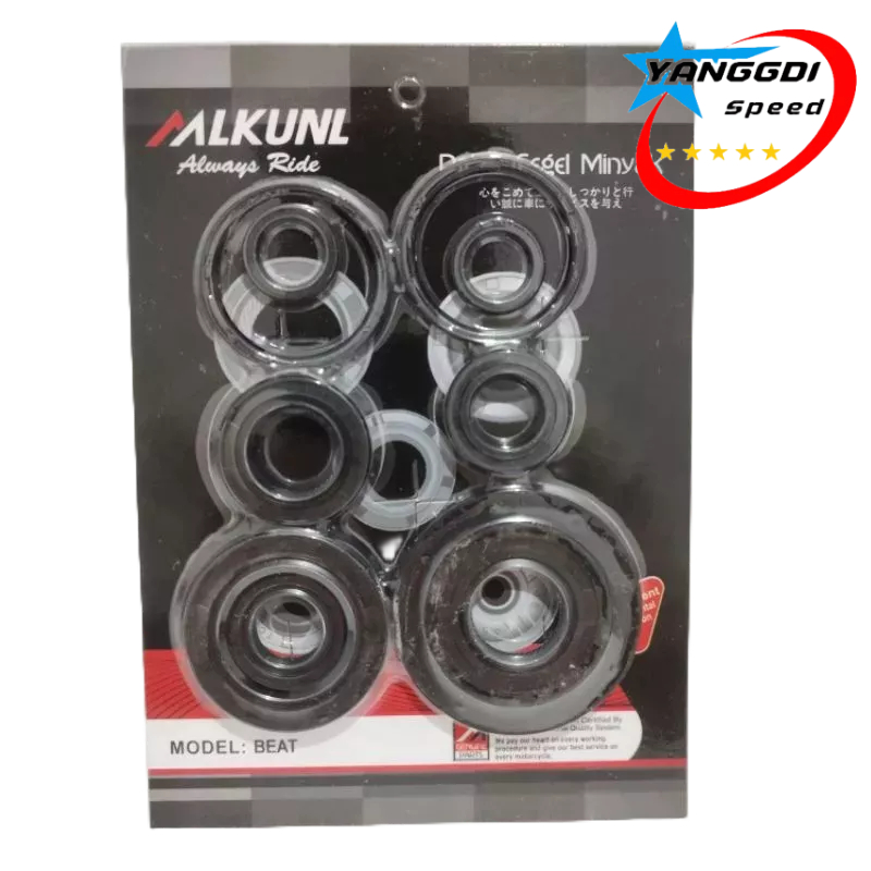 Jual OLI SIL KOMPLIT OIL SEAL KIT HONDA BEAT - SCOOPY - VARIO - SPACY (9PC/SET) ORIGINAL MLKUNL ...