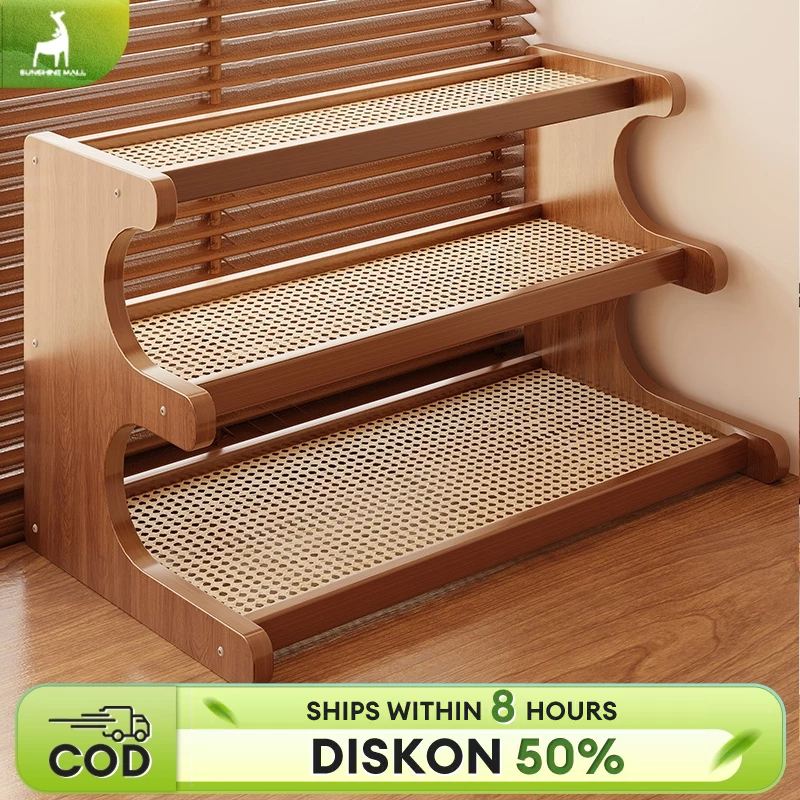 Jual Rak Kayu Aesthetic Rak Susun Minimalis Rak Bumbu Dapur Rak ...