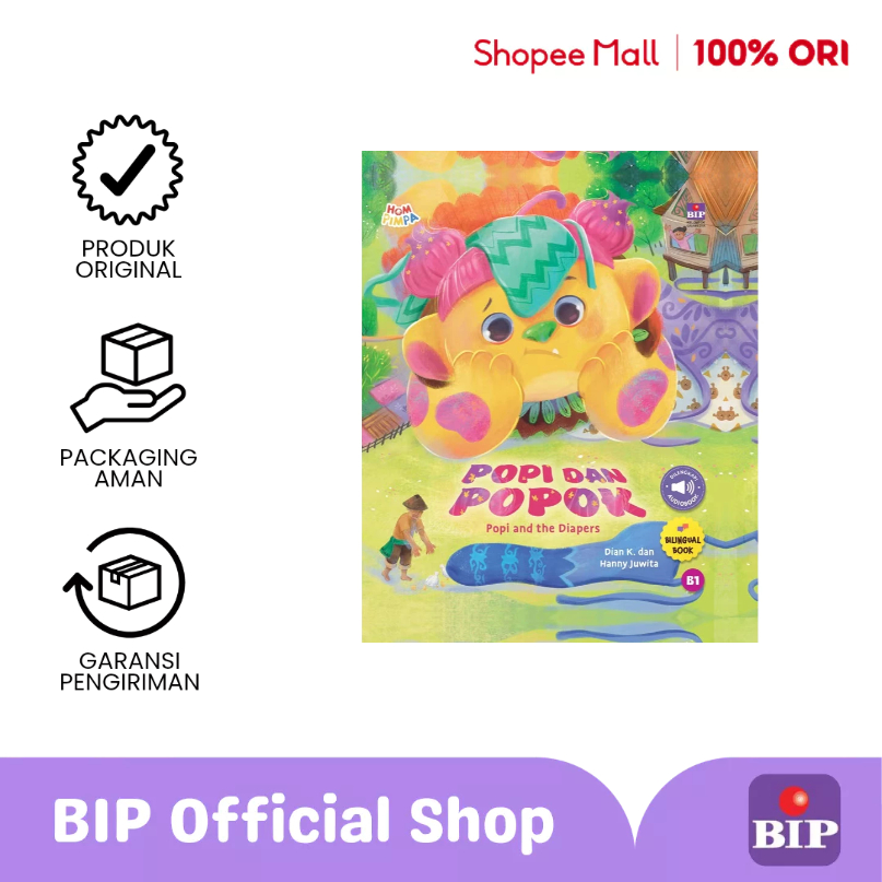 Jual BIP - Popi Dan Popok (Popi And The Diapers) | Shopee Indonesia