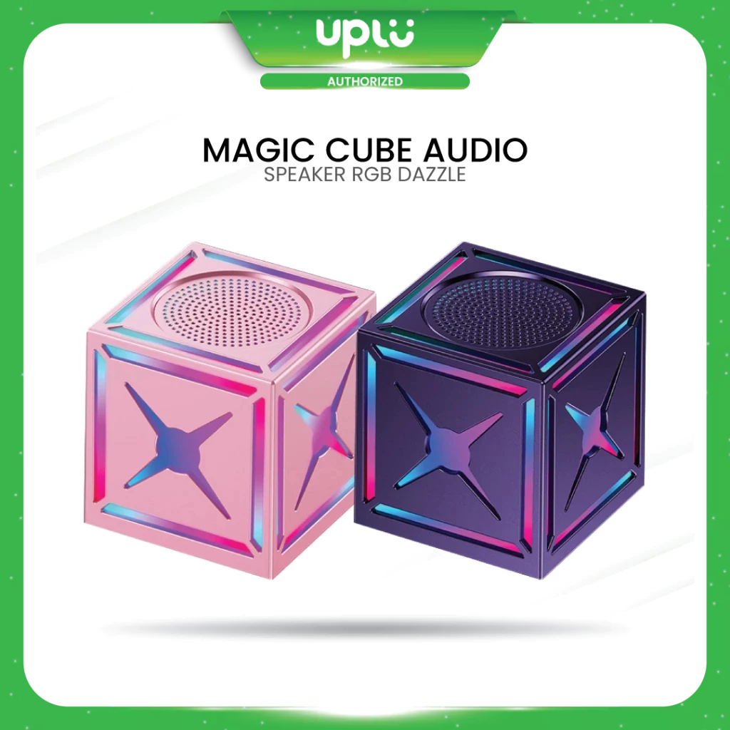 Jual UPLU Authorized Magic Cube Audio Speaker Bluetooth Mini Portable ...