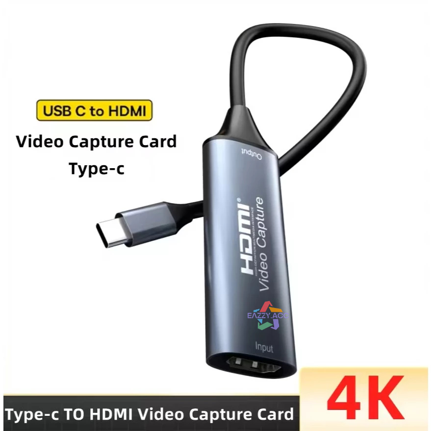 Jual USB Type C to HDMI Video Capture 4K 30Hz | Shopee Indonesia