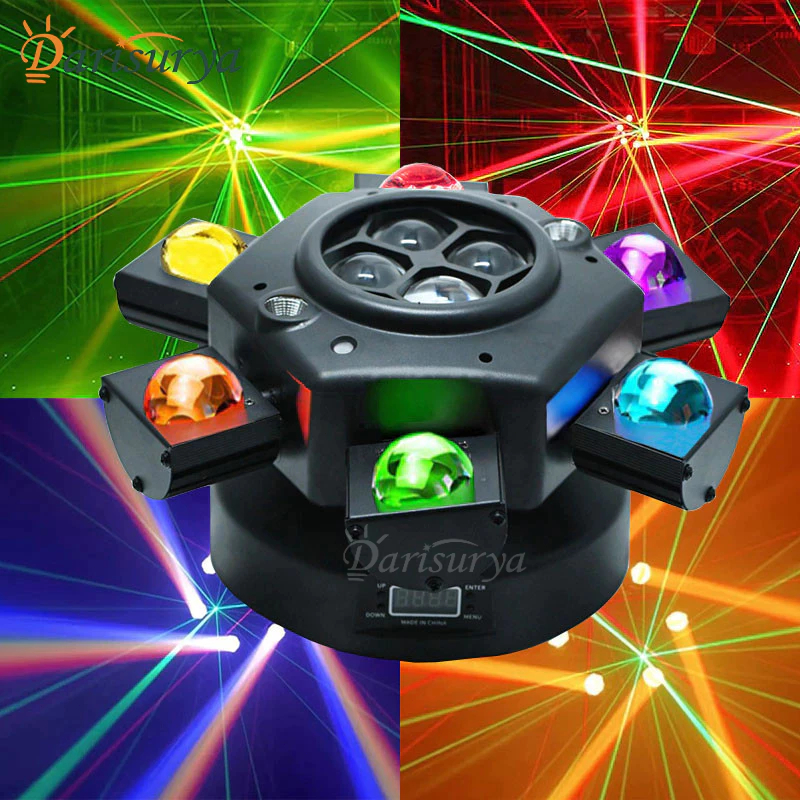 Jual Moving Cyclone Laser Beam bee 150watt 4in1 Light Moving Laser ...