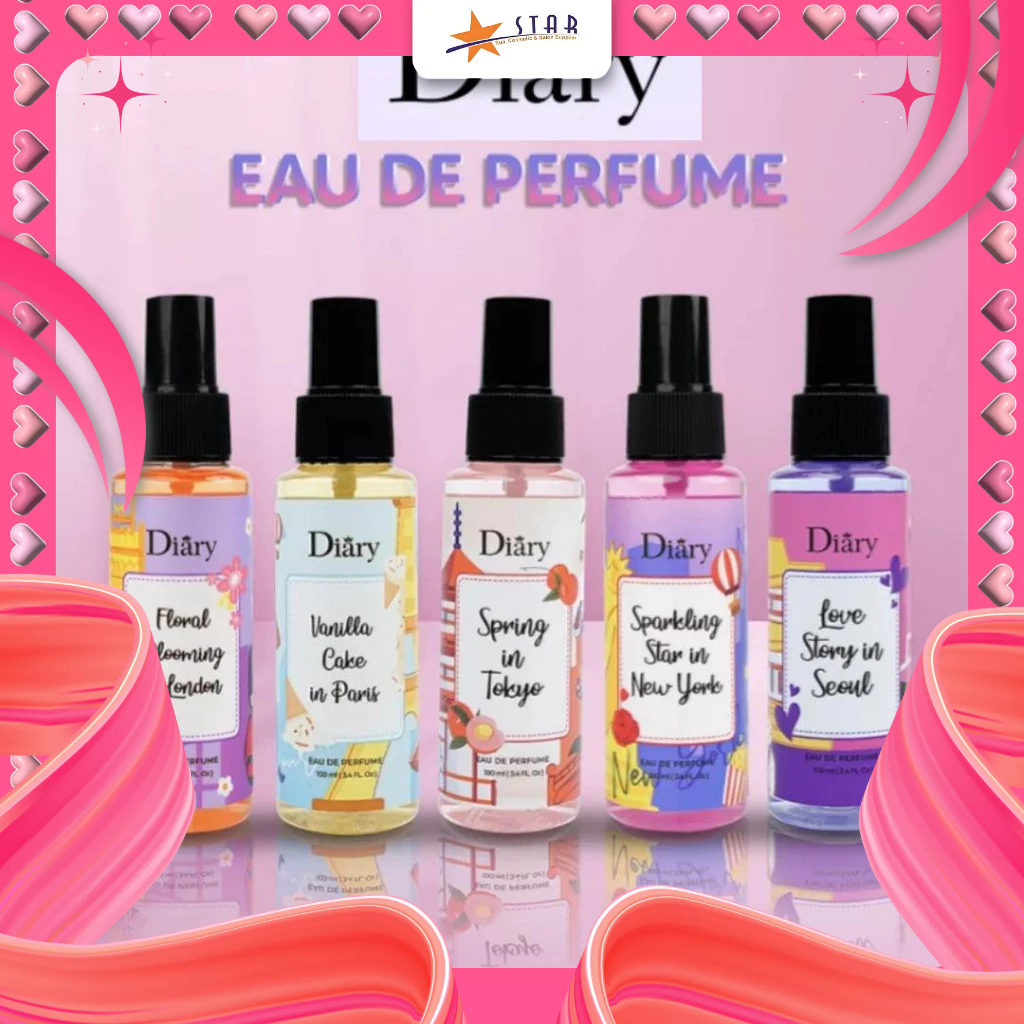 Jual * STAR * Diary Eau De Parfume Spray 100ml | EDP Parfum BPOM 100 ml ...