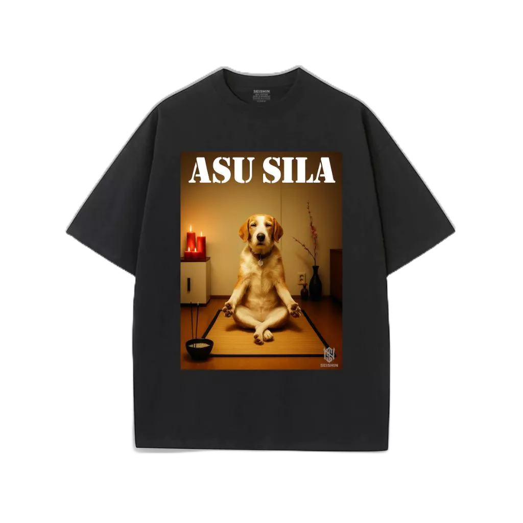 Jual Afz.id T-shirt Asusila kaos parodi plesetan vintage unisex ...