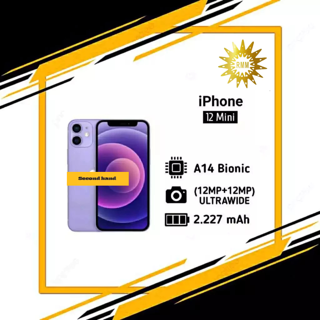 Jual 12MINI 128GB 64GB SECOND ORIGINAL FULLSET MULUS | Shopee Indonesia