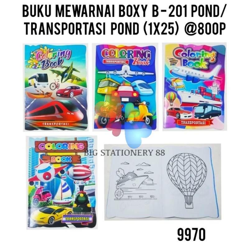 Jual 9970/BUKU MEWARNAI ANAK ANAK/COLOURING BOOK | Shopee Indonesia