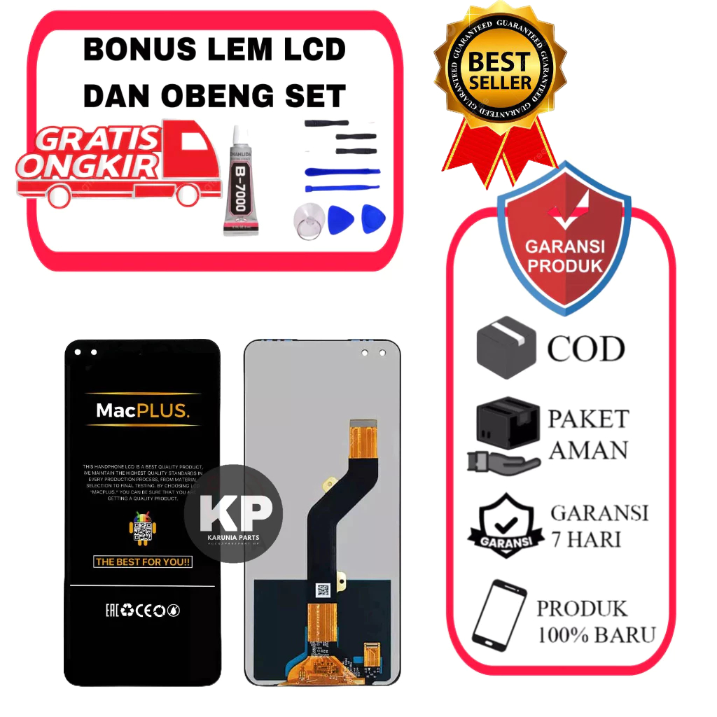 Jual INFINIX NOTE 8 X692 MACPLUS LCD FULLSET | Shopee Indonesia