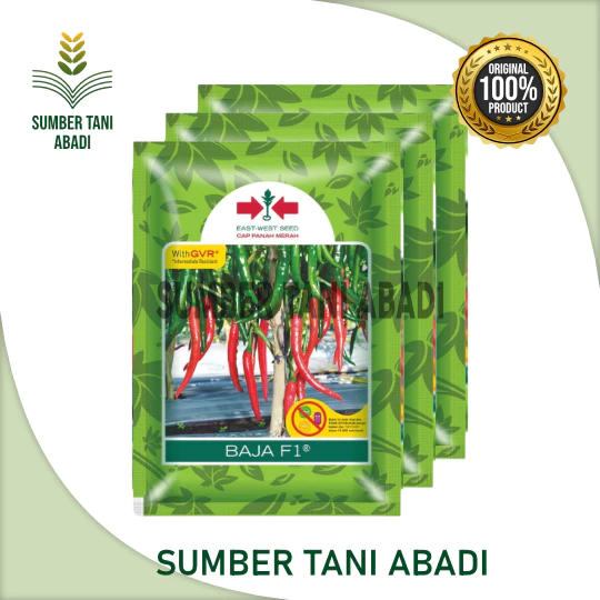Jual BAJA F1 - BENIH CABAI MERAH- ISI 1500 BUTIR - PT EAST WEST SEED ...