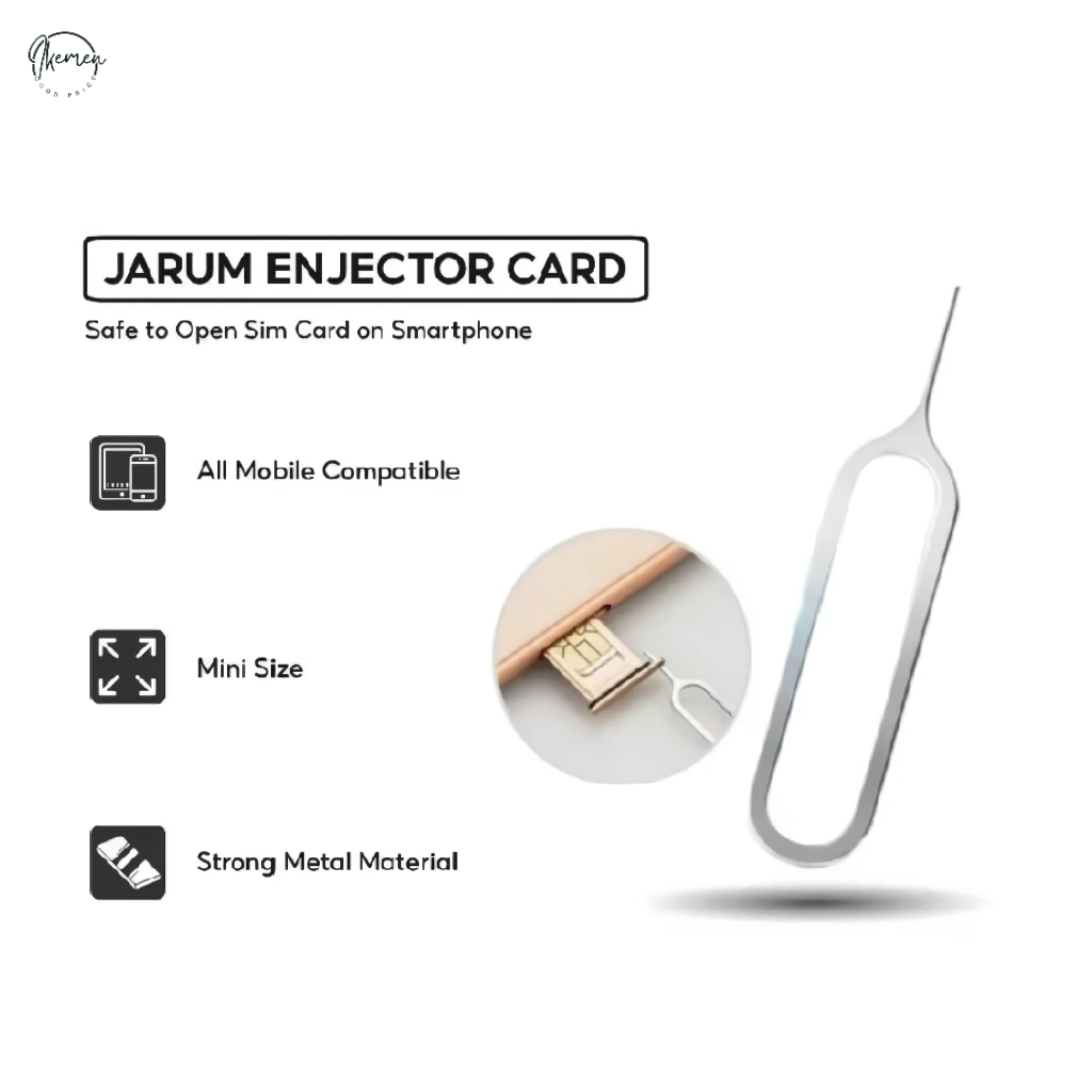 Jual JARUM PEMBUKA SIM CARD / SIM CARD EJECTOR / PIN TUSUK KARTU SIM ...