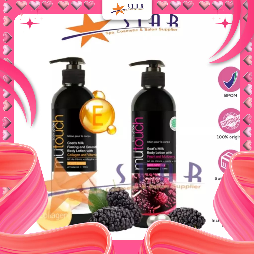 Jual * STAR * Mutouch Body Lotion 400ml BPOM Original | Shopee Indonesia