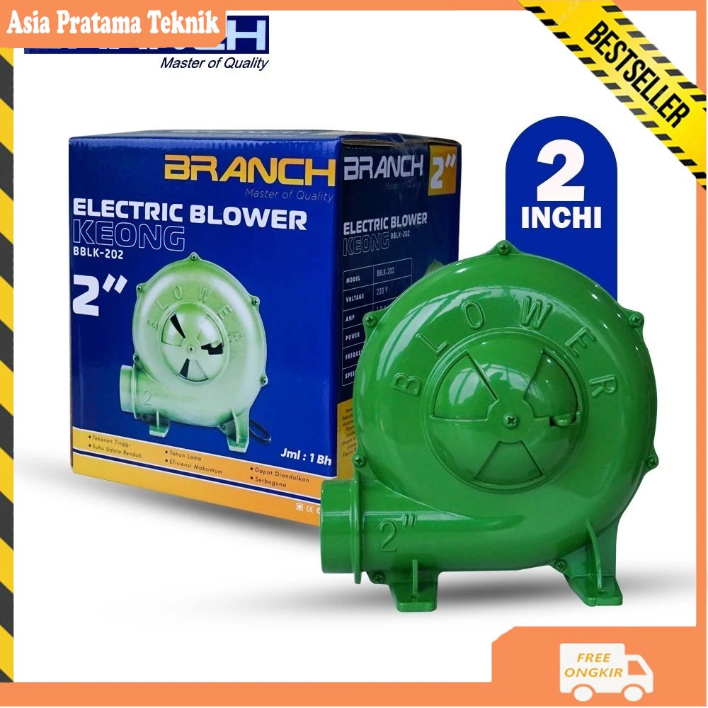 Jual Mesin Blower Udara 2 Inch Elektric Elektrik Blower 2" Blower Keong ...