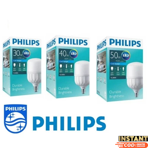 Jual PHILIPS TFORCE LED 30W 40W 50W Jumbo Trueforce Putih Original ...