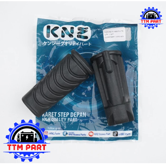 Jual KARET BARSTEP DEPAN HONDA REVO ABSOLUTE - BLADE KNZ FOOT STEP ...