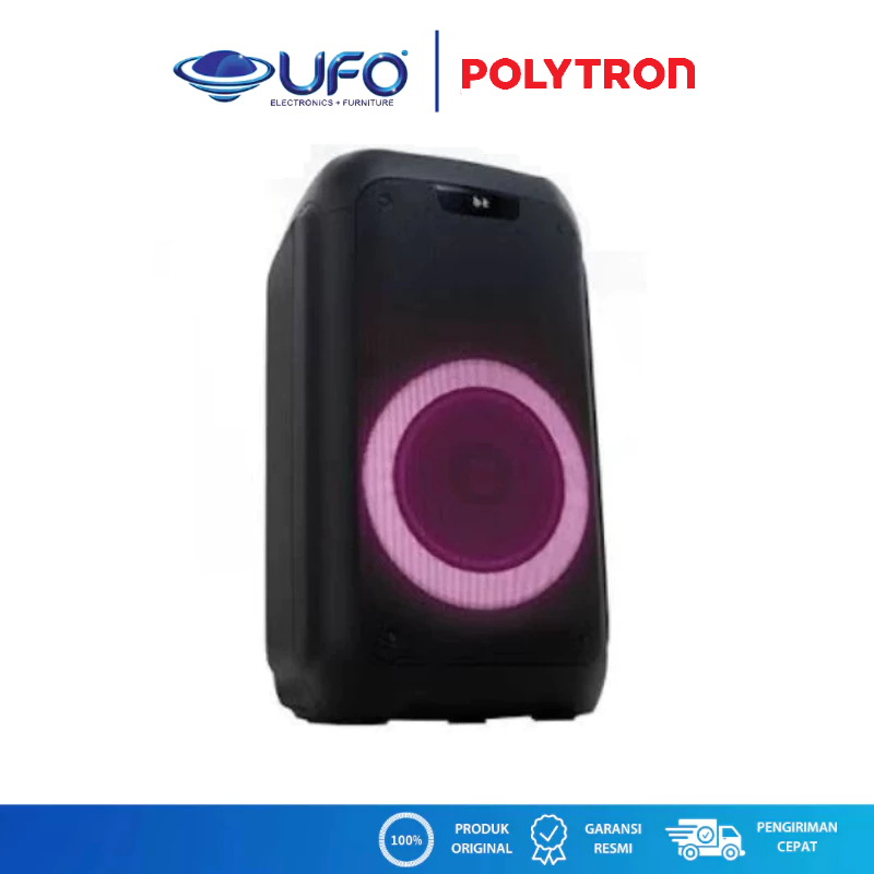 Jual Polytron Party Speaker Bluetooth Karaoke Portable Wireless PPS8L12 ...