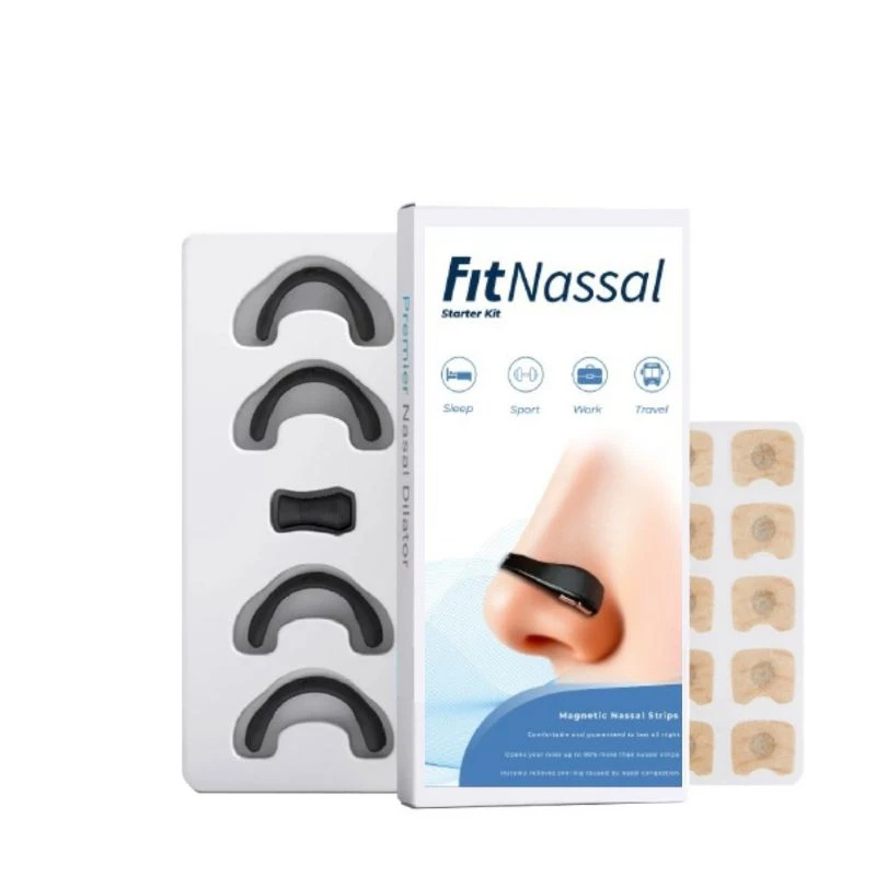 Jual Fit nassal 15 strip magnet dan 4 magnetic dilator / strip nasal ...