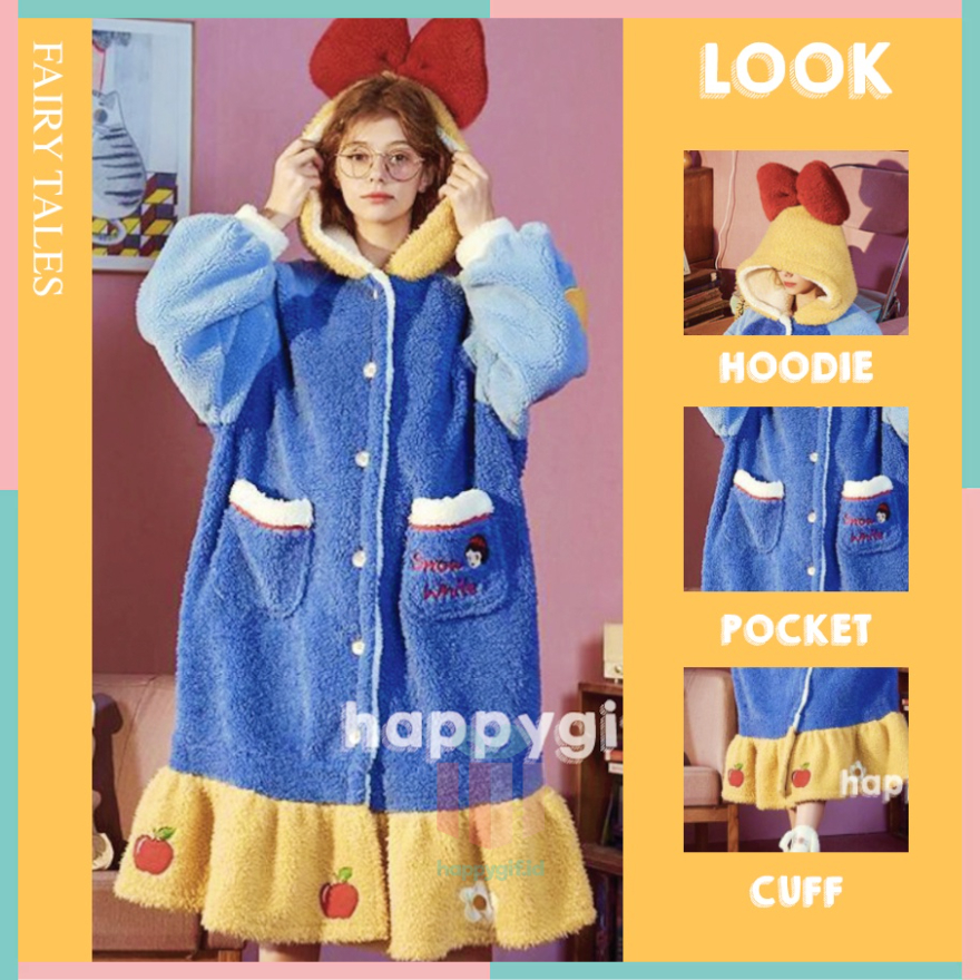 Jual SNOW WHITE ONESIE BAJU TIDUR KOSTUM DASTER PIYAMA KIGURUMI ...