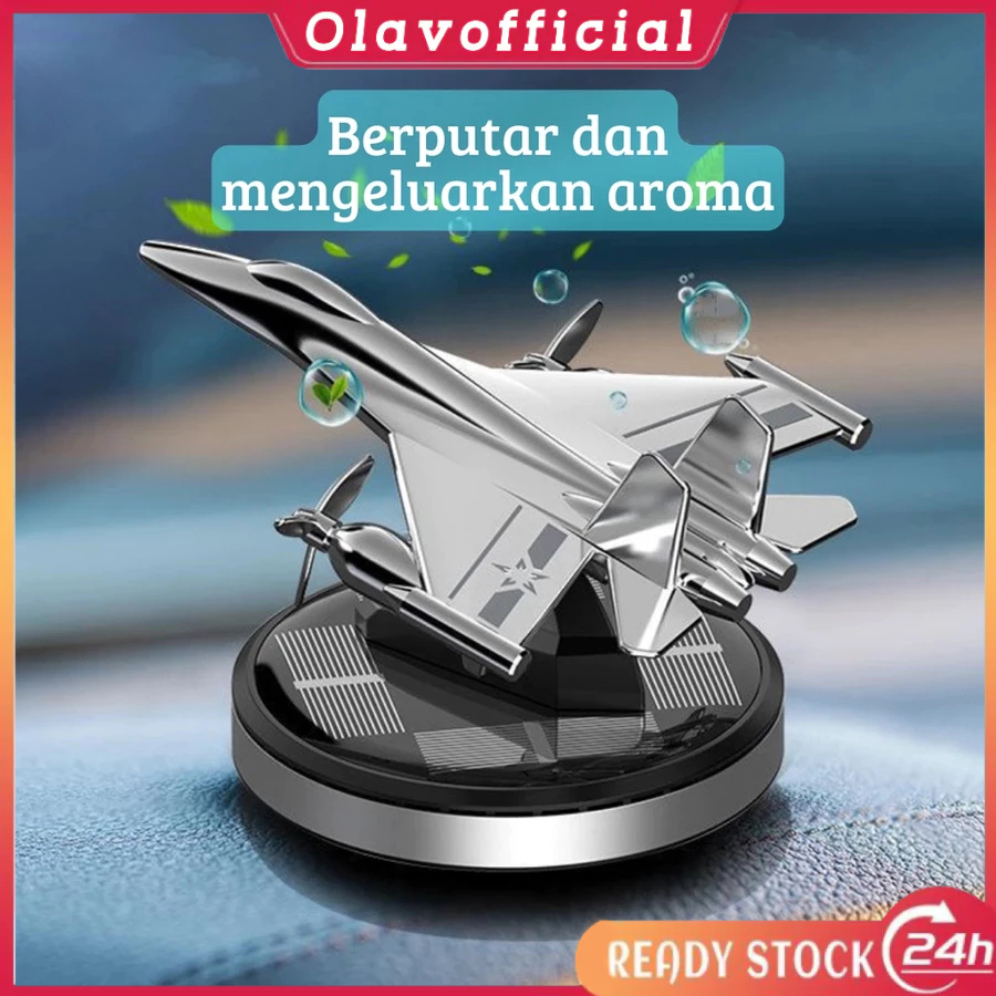 Jual Parfum Mobil Dashboard Solar Jet Heli Free Pengharum/ Diffuser Mobil Solar Heli Jet Model ...