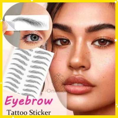 Jual Stiker Alis Eyebrow Tattoo 6D Alis Instan Waterproof Cetakan Dalam ...