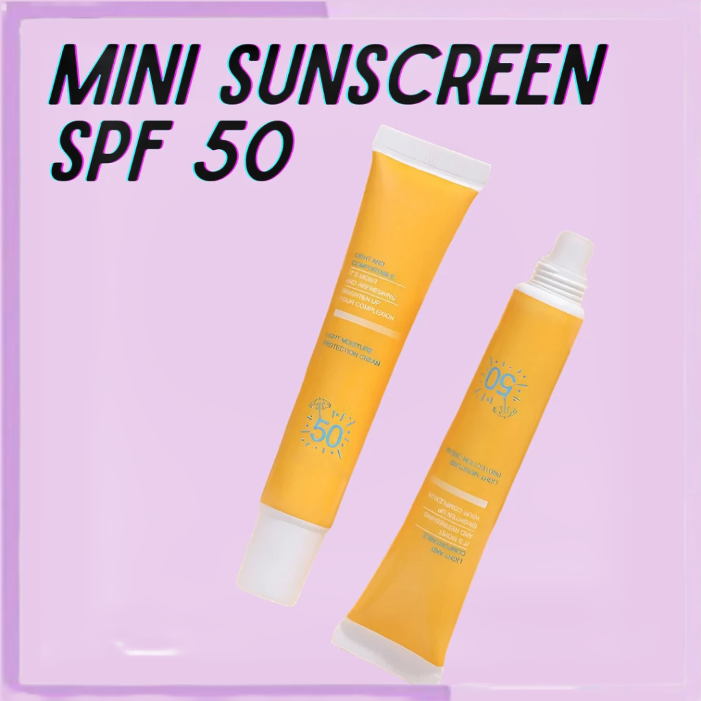 Jual Mini Sunscreen SPF 50 PA+++ Sunscreen Cream Wajah Protective ...