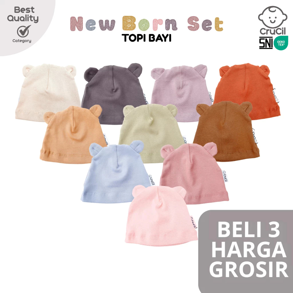 Jual CruCil Factory Topi Bayi (0 - 3m) | Shopee Indonesia