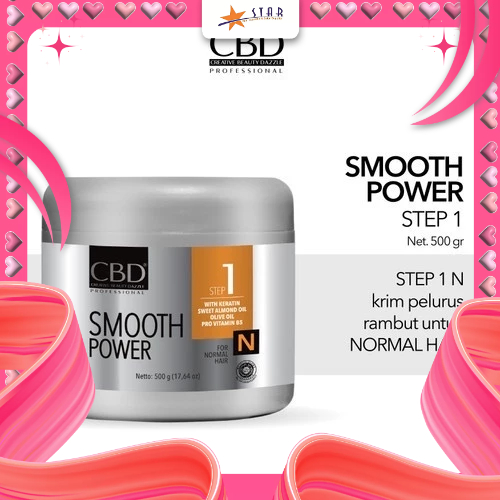 Jual * STAR * CBD PROFESSIONAL SMOOTH POWER STEP 1 N FOR NORMAL HAIR ...