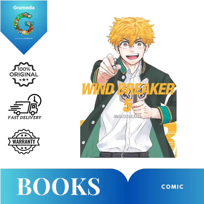 Jual Gramedia World BSD - Wind Breaker Vol. 5 | Shopee Indonesia