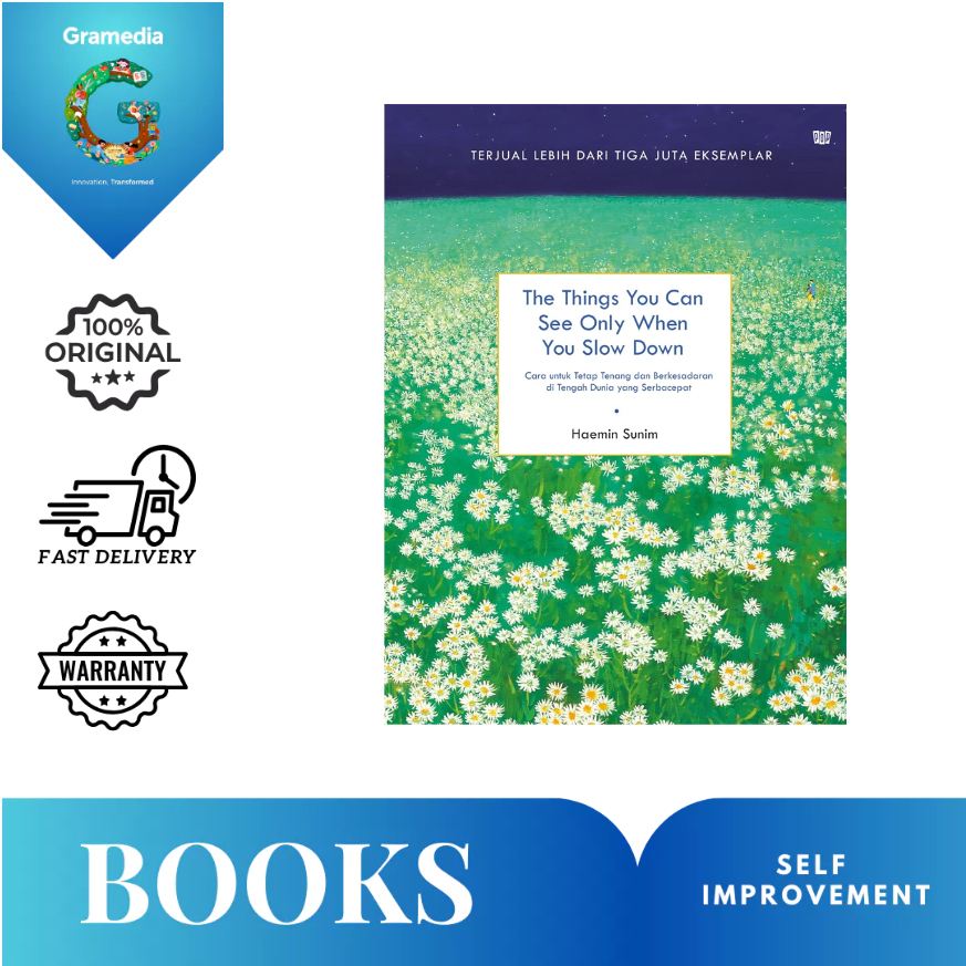 Jual Gramedia World BSD - The Things You Can See Only When You Slow ...