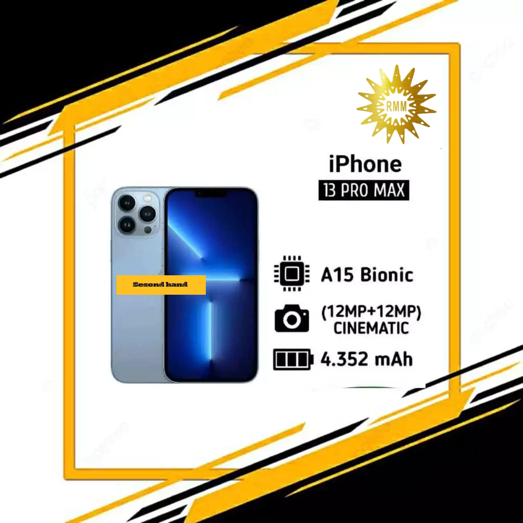 Jual 13 PROMAX DAN 13 PRO 256GB 128GB SECOND ORIGINAL MULUS | Shopee ...