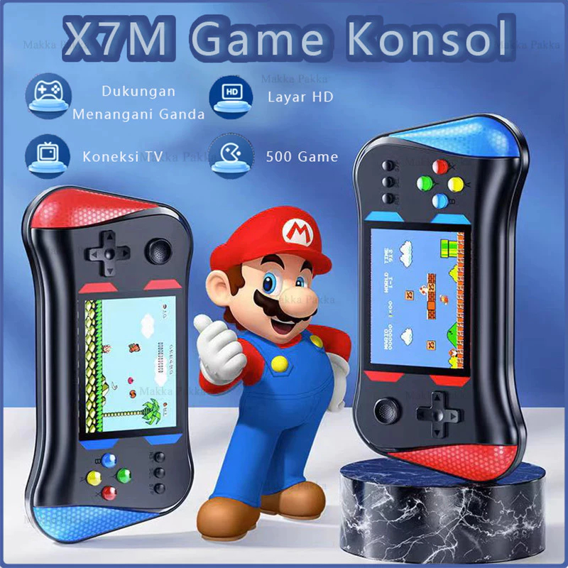 Jual 500 Game in 1 - GameBoy Portable Dual Konsol Stick Konsol Game Genggam / X7M Konsol Game ...