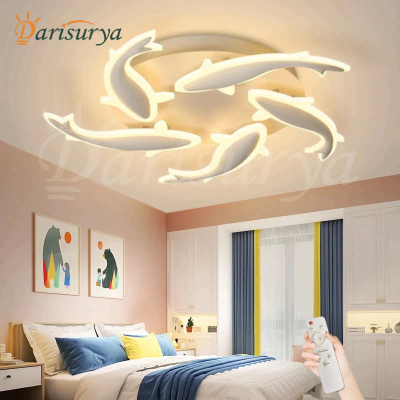 Jual Lampu Plafon Modern Minimalis LED Remote Lampu Ruang Tamu Lampu ...