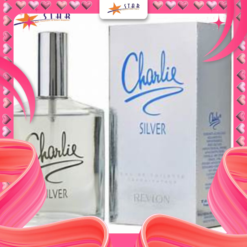 Jual Revlon Charlie Silver 100 ml/Parfum(free charli 18ml) | Shopee ...