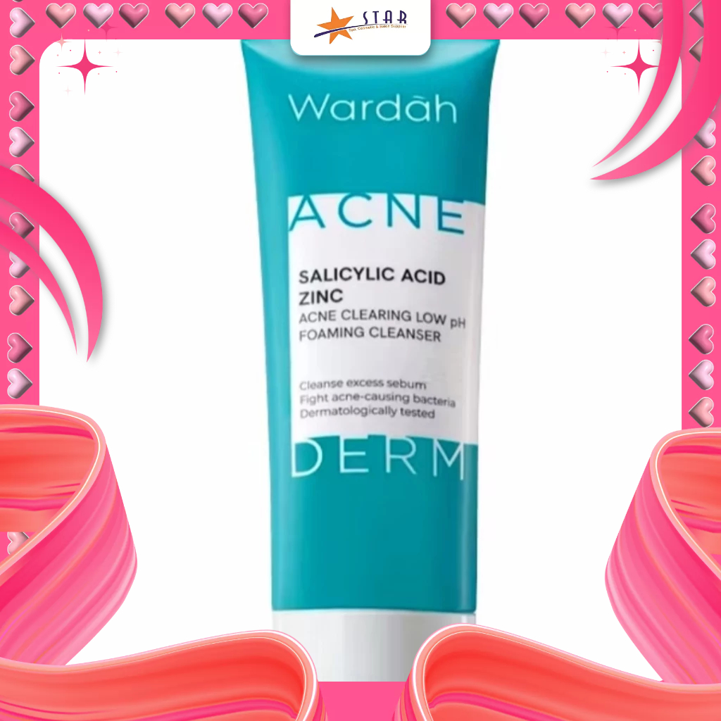 Jual * STAR * Wardah Acne Salicylic Acid Zink | Sabun Wajah/Sabun Muka ...