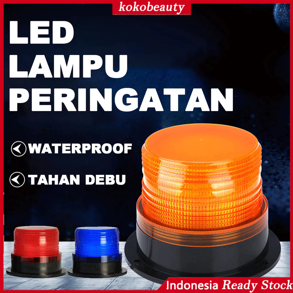 Jual Lampu putar/Warning light/Rotary Rotari LED 12V-24V untuk truck ...