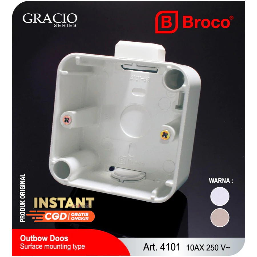 Jual BROCO OB Dus White 4101 Original | Shopee Indonesia