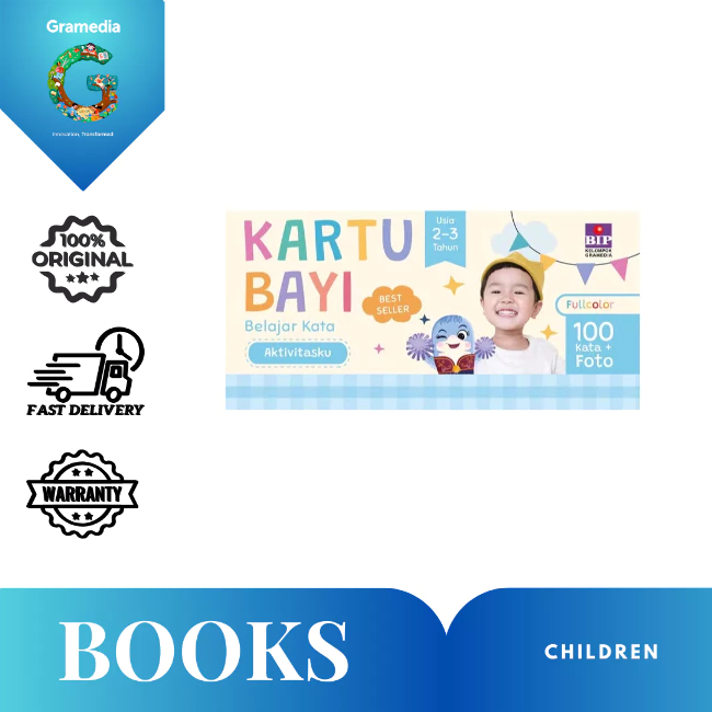 Jual Gramedia World BSD - Kartu Bayi Belajar Kata: Aktivitasku (2-3 ...