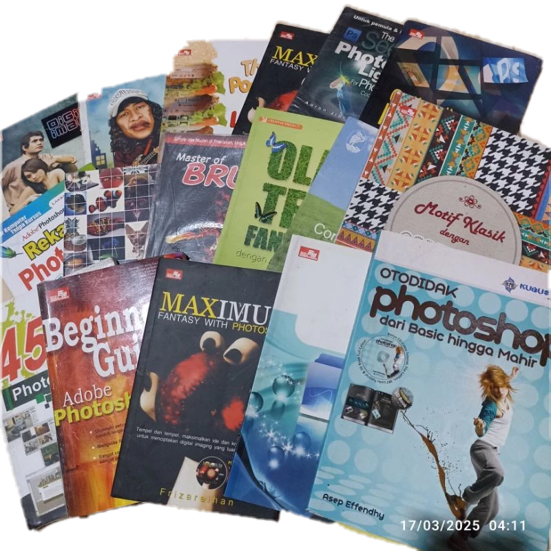 Jual Buku komputer Corel draw photoshop desain grafis bahasa indonesia ...