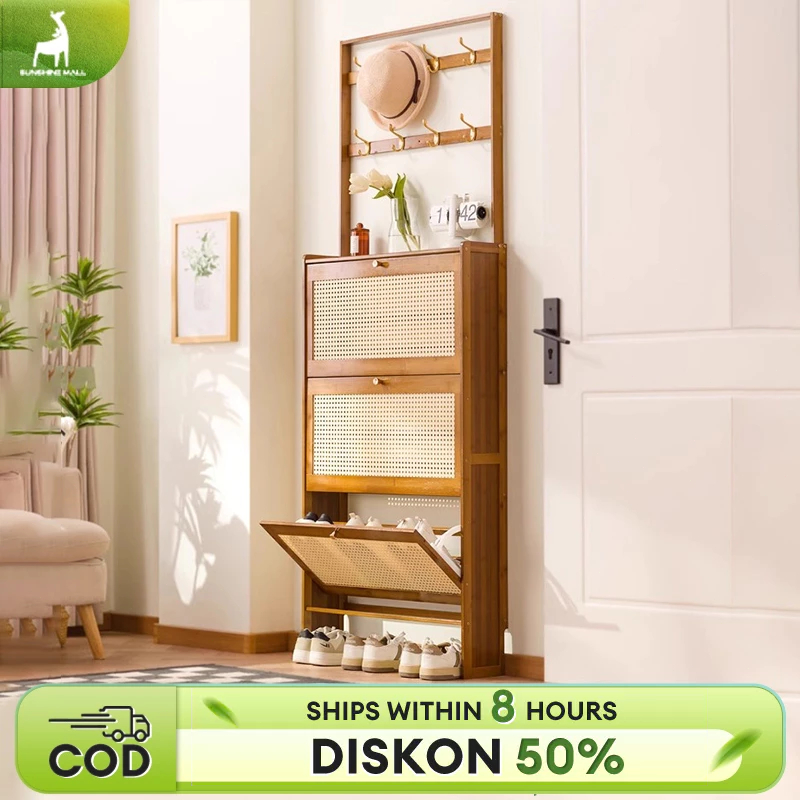 Jual Rak Sepatu Gantung Lemari Sepatu Kayu Gantungan Rak Sepatu Helm ...